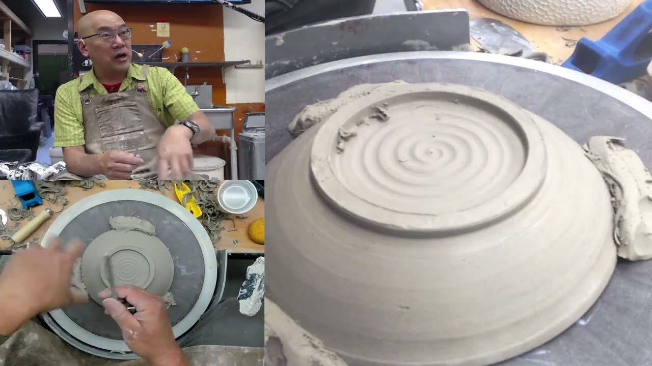 Mastering Pottery: Step-by-Step Guide to Trimming Bowls on the Pottery ...