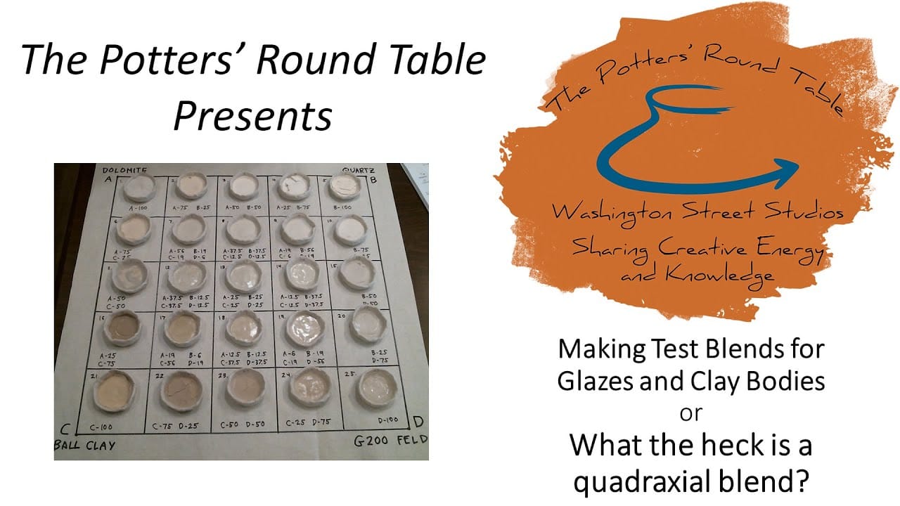 Making Test Blends for Glazes and Clay Bodies • Claystation