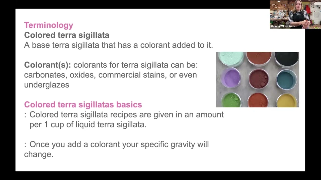 An Introduction to Exploring Color with Terra Sigillata | RHONDA ...