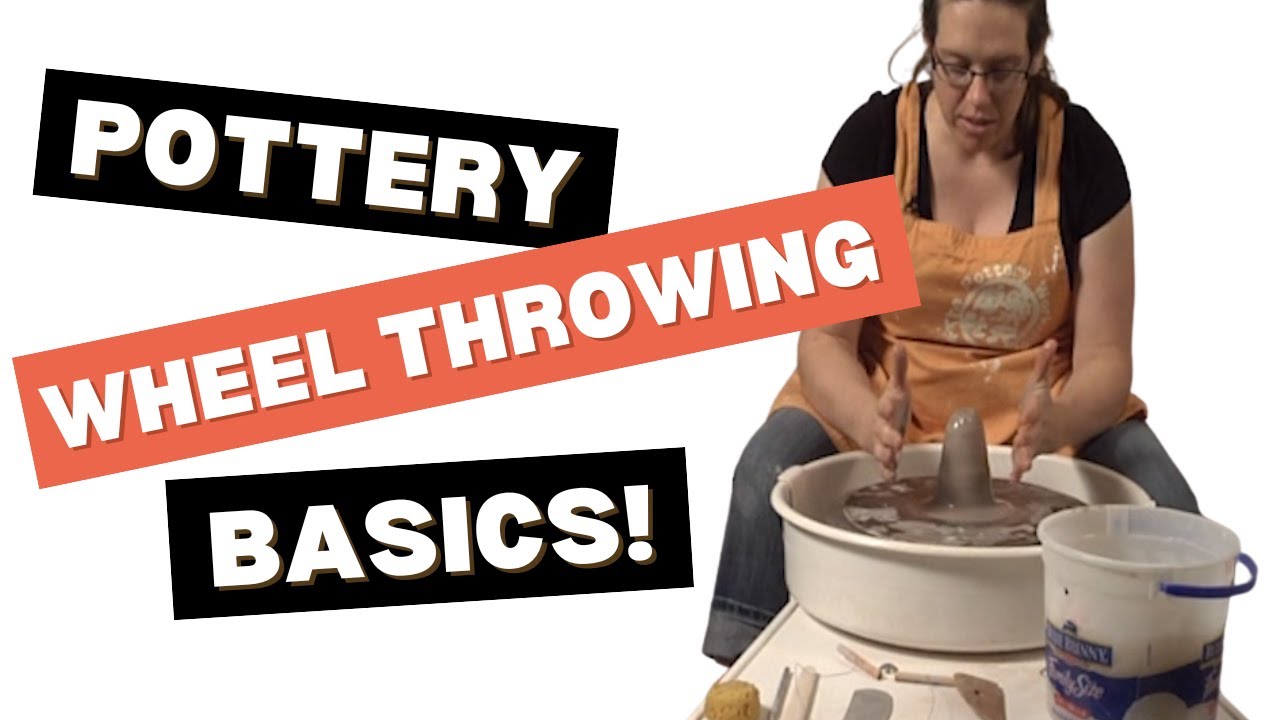 Wheel Throwing Basics: How to Use a Pottery Wheel to Make a Cylinder ...
